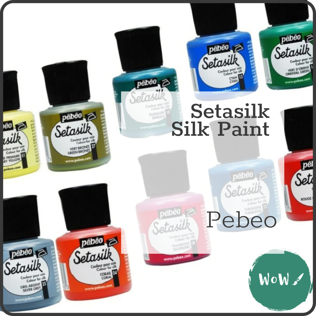 SILK PAINTING - Pebeo SETASILK, GUTTA & Accessories – WoW Art Supplies