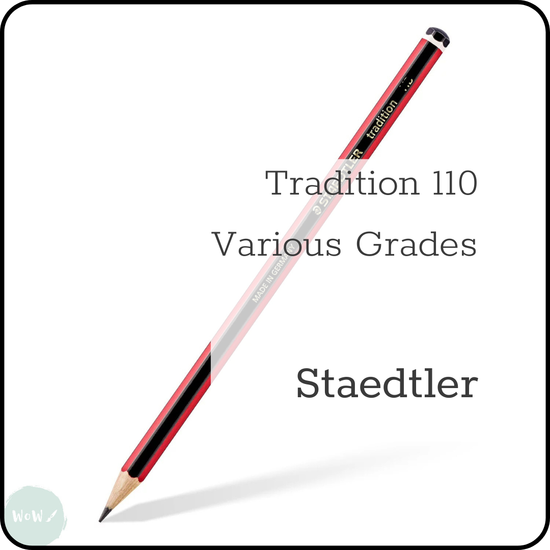 GRAPHITE PENCIL - Staedtler - TRADITION - Various Grades – WoW Art Supplies