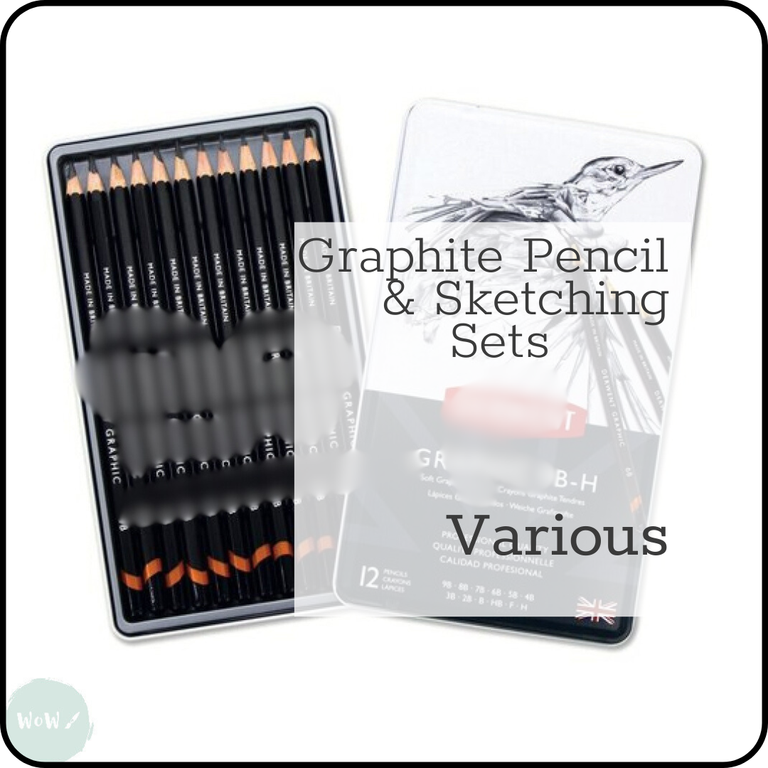 GRAPHITE PENCIL - Assorted sets – WoW Art Supplies
