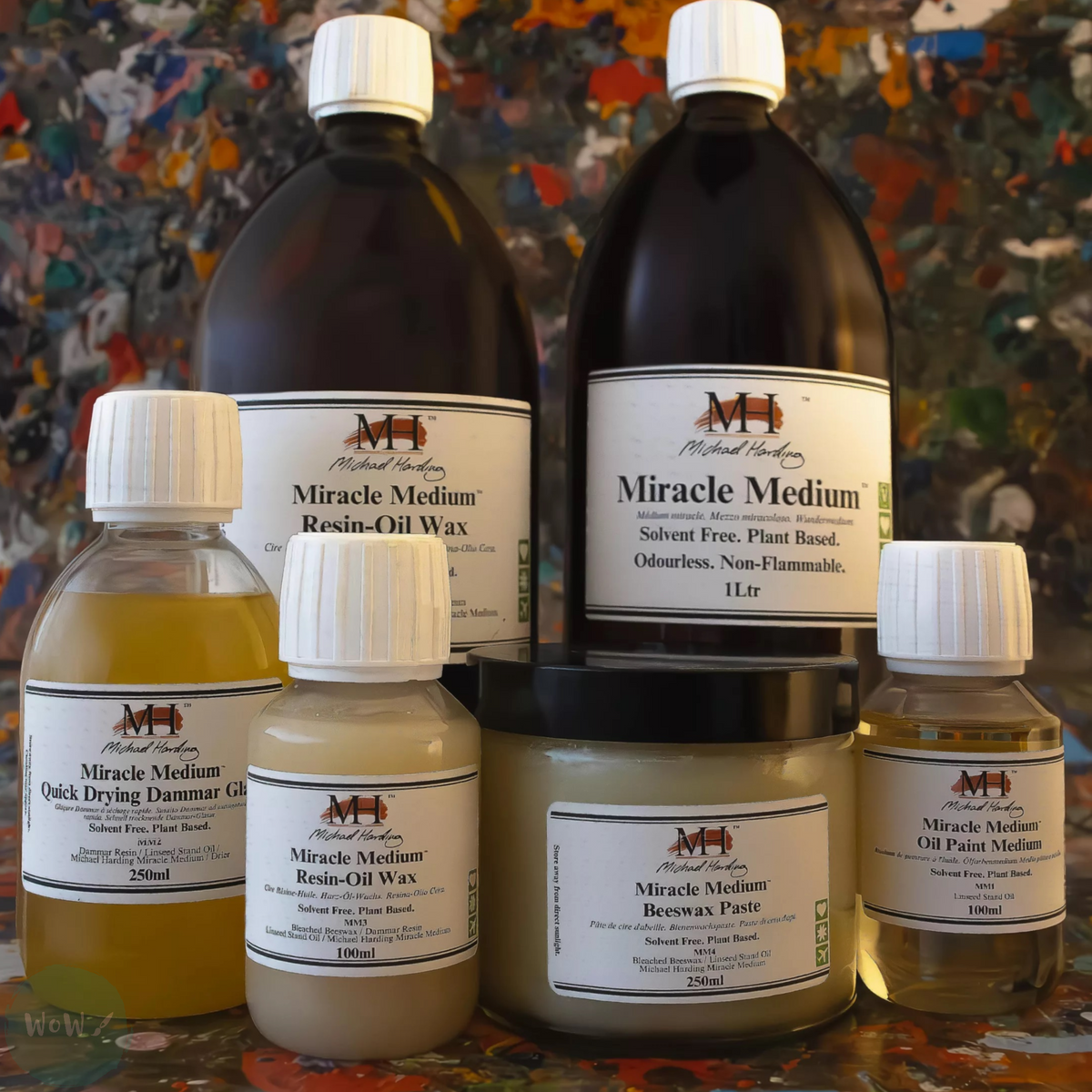 Michael Harding MIRACLE MEDIUM - Odourless Oil Paint Thinner & Mediums ...