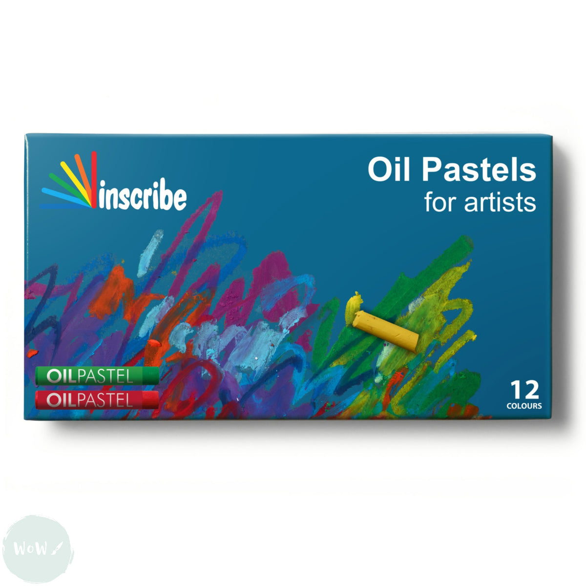Oil Pastel Set - INSCRIBE - 12 Assorted – WoW Art Supplies