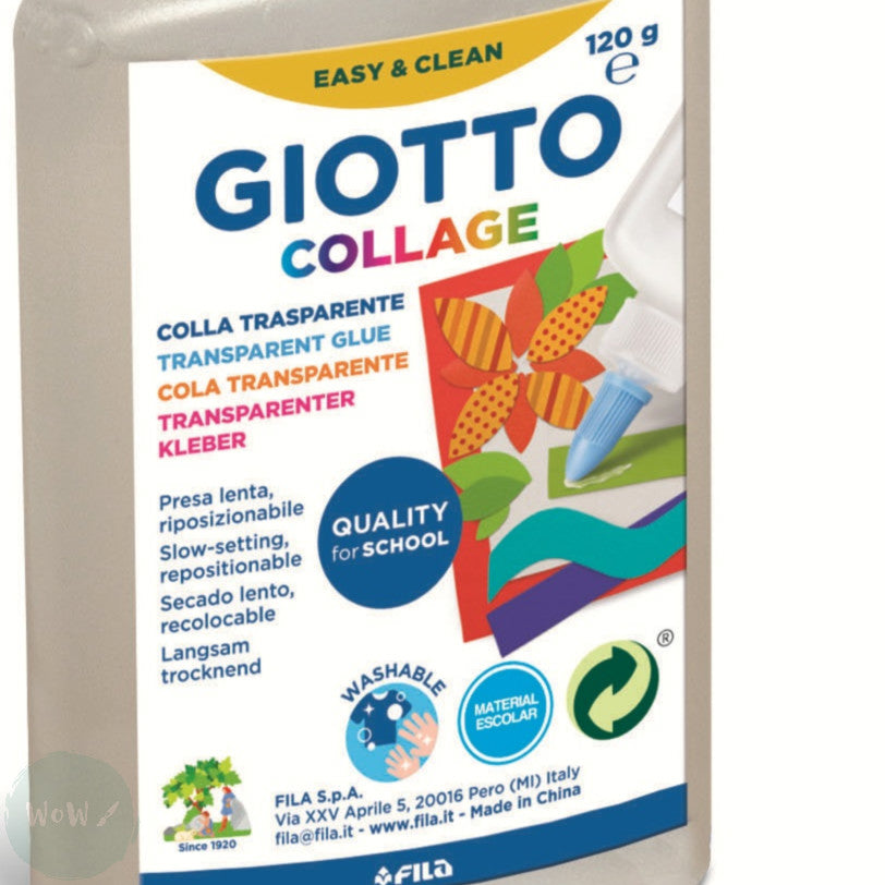 Glue - GIOTTO COLLAGE 120g – WoW Art Supplies