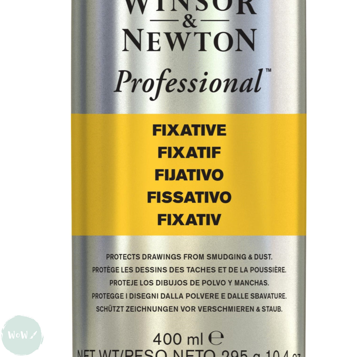 Fixative Spray- Winsor & Newton Professional 400ml – WoW Art Supplies