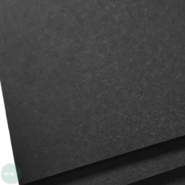 Sugar Paper- A2 - 140 gsm- 50 sheets - BLACK – WoW Art Supplies