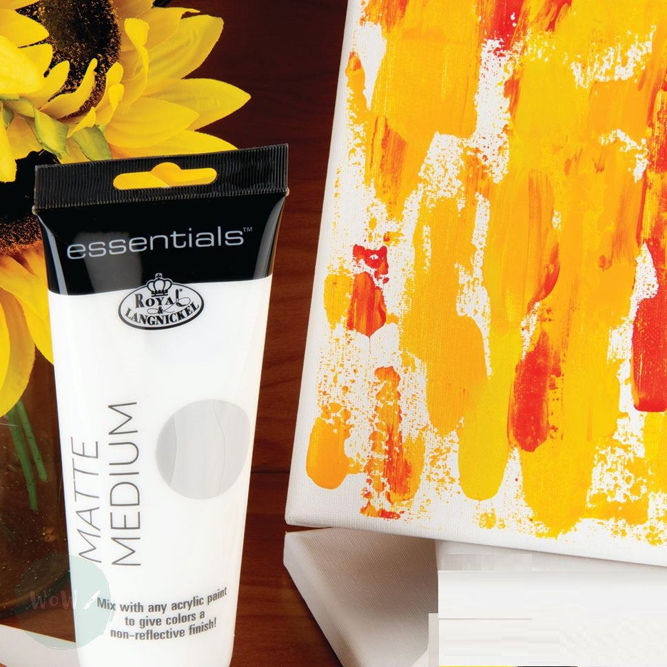 Acrylic Mediums - ESSENTIALS - MATTE Medium - 250ml – WoW Art Supplies