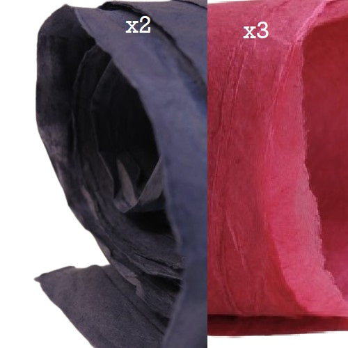 Himalayan Botanical handmade papers 20 x 30" - LOKTA - COLOURED - 30gs ...