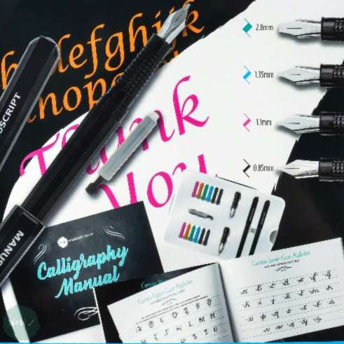 Calligraphy Fountain Pen Set - MANUSCRIPT Calligraphy Starter Set – WoW ...