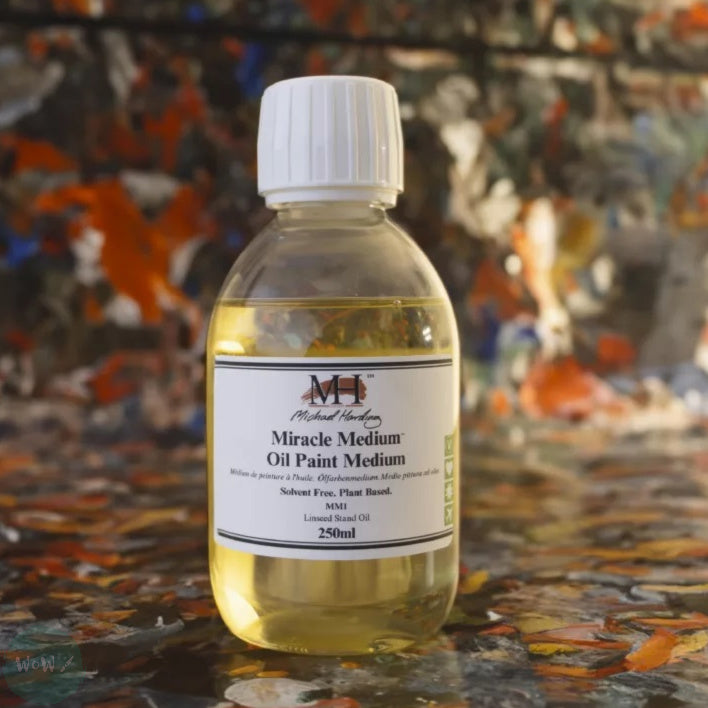 Oil Painting Medium- Michael Harding - MIRACLE MEDIUM™ - Oil Paint Med ...