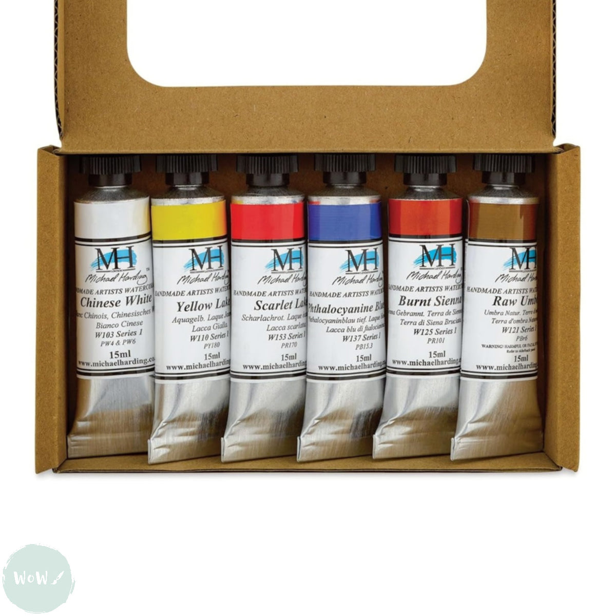 Watercolour Paint Sets - ARTISTS WATERCOLOUR TUBE- 15ml - MICHAEL HARD ...