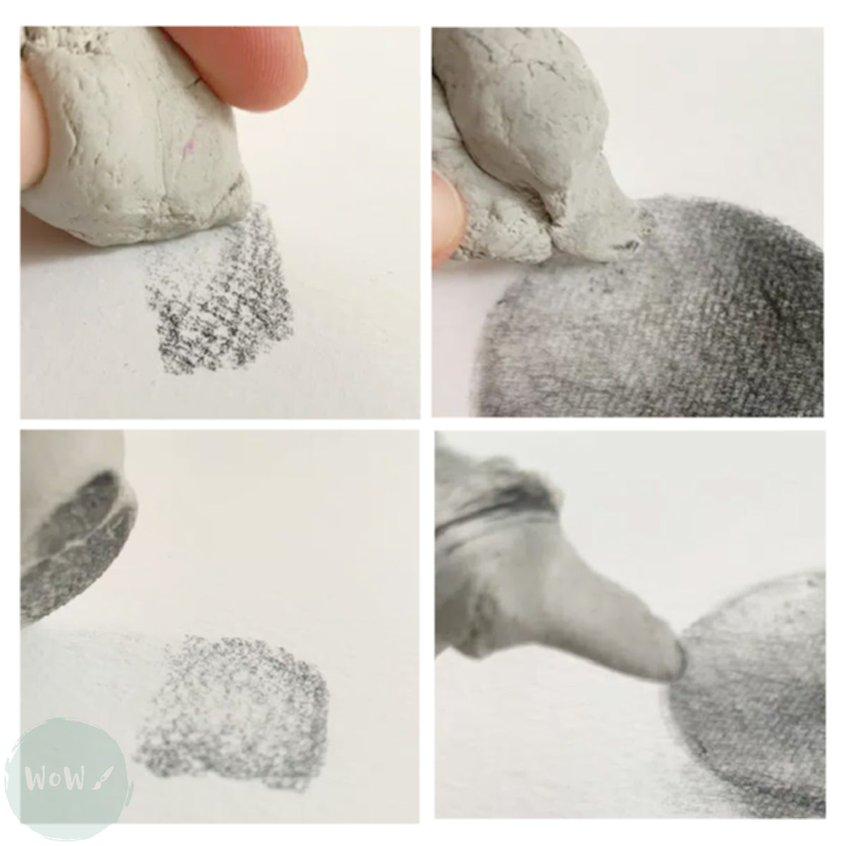 Eraser- WINSOR & NEWTON - Kneaded Putty Rubber- Medium – WoW Art Supplies