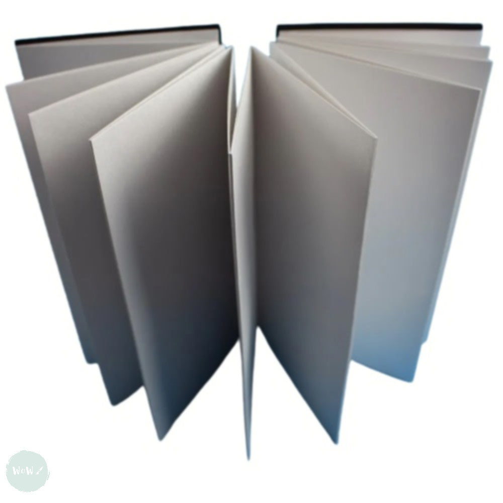 CONCERTINA PAPER - Hardback Sketchbook - SEAWHITE 140gsm - POCKET SIZE ...