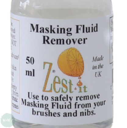 WATERCOLOUR MASKING FLUID - REMOVER - Zest-it - 50ml – WoW Art Supplies