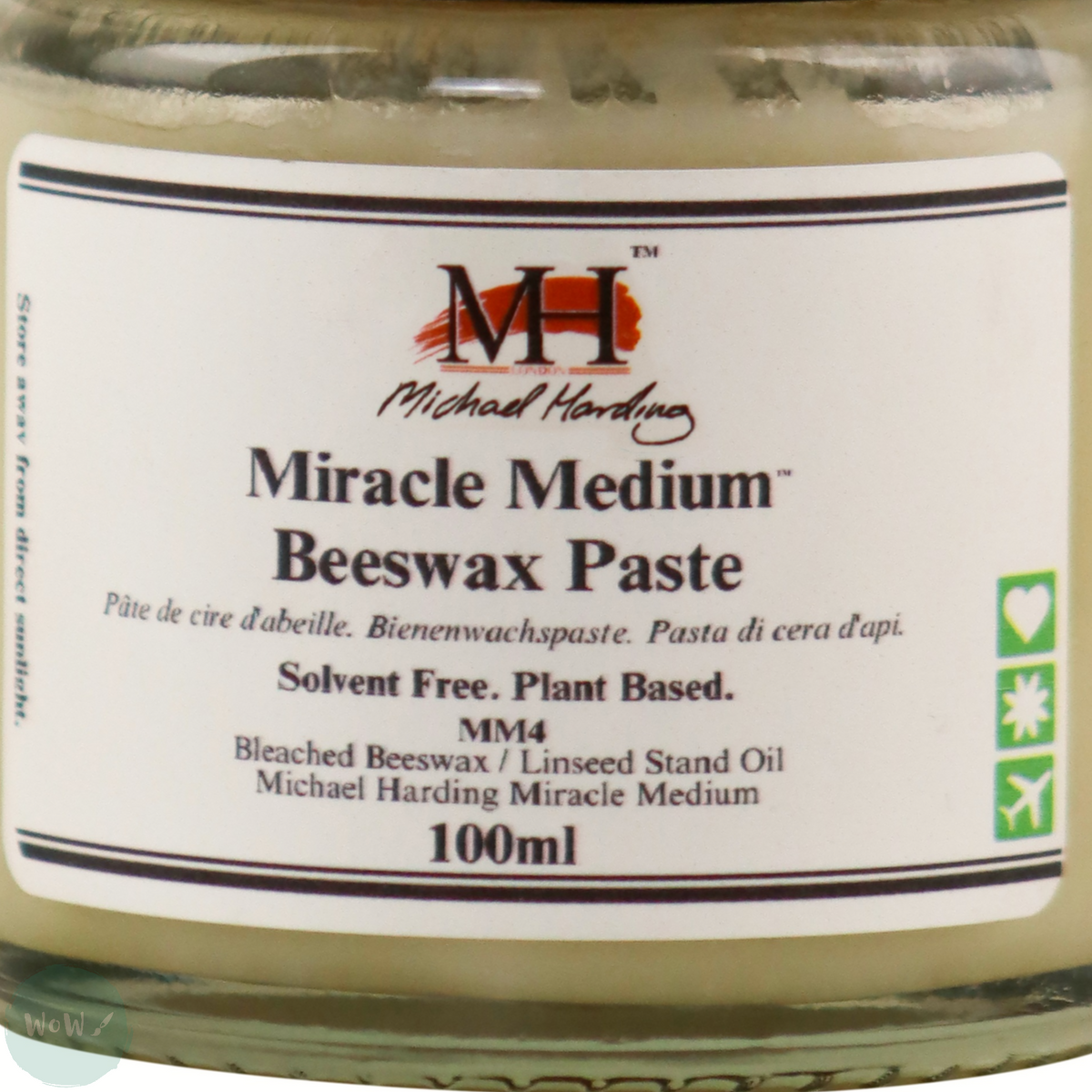 Oil Painting Medium- Michael Harding - MIRACLE MEDIUM™ - Beeswax Paste ...