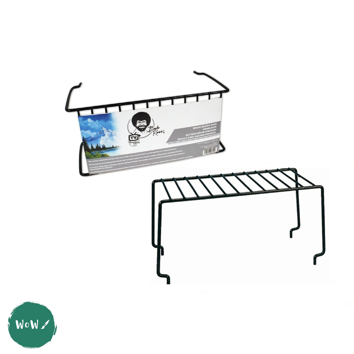 Bob Ross - BRUSH BEATER RACK. – WoW Art Supplies