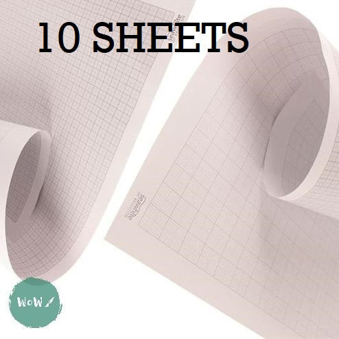 A1 Graph Paper- DOUBLE SIDED One side Metric other Imperial graduation ...