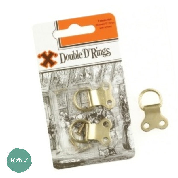 Framing Accessories - X-HOOK - DOUBLE D-RINGS – WoW Art Supplies
